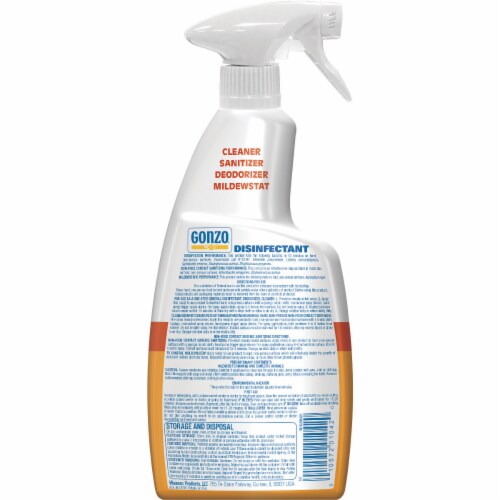 Gonzo disinfectant store