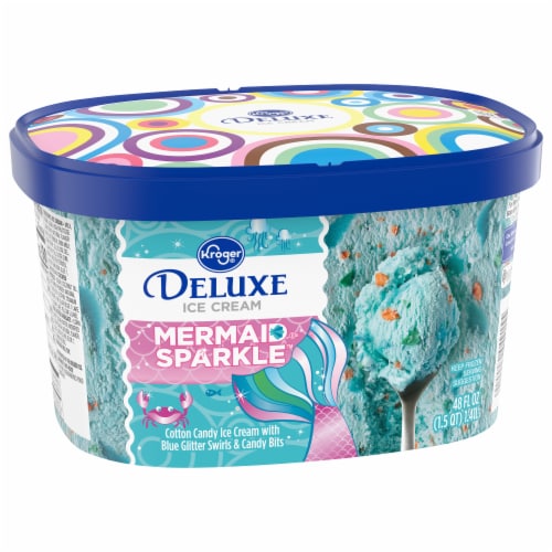Kroger® Deluxe Mermaid Sparkle Ice Cream Tub 48 Oz King Soopers
