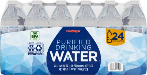 Fred Meyer™ Purified Drinking Bottled Water 24 Bottles 16 9 Fl Oz
