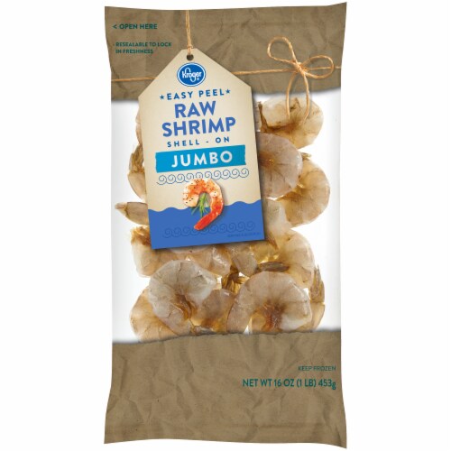 Kroger® Jumbo Raw Shrimp Shell On 16 Ounces Kroger