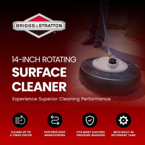 Briggs Stratton 14 Inch Rotating Surface Cleaner with Built In Detergent Tank 1 Piece Pick n Save