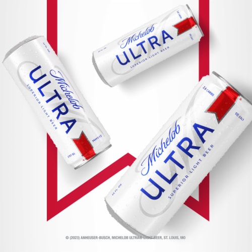 Michelob Ultra Superior Light Domestic Lager Beer 12 Pk 16 Fl Oz