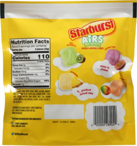 Starburst Airs Sour Tropical Gummies, 10.6 oz - Harris Teeter Starburst Airs Sour Tropical Gummies, 10.6 oz - Harris Teeter