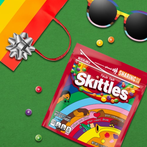 Skittles Original Chewy Candy Limited Edition Rainbow Pride Pack ... Skittles Original Chewy Candy Limited Edition Rainbow Pride Pack ...