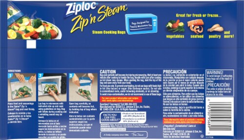 Ziploc steamer bags store