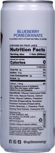 Uptime Zero Sugar Blueberry Pomegranate Energy Drink Can, 12 fl oz - Kroger Uptime Zero Sugar Blueberry Pomegranate Energy Drink Can, 12 fl oz - Kroger