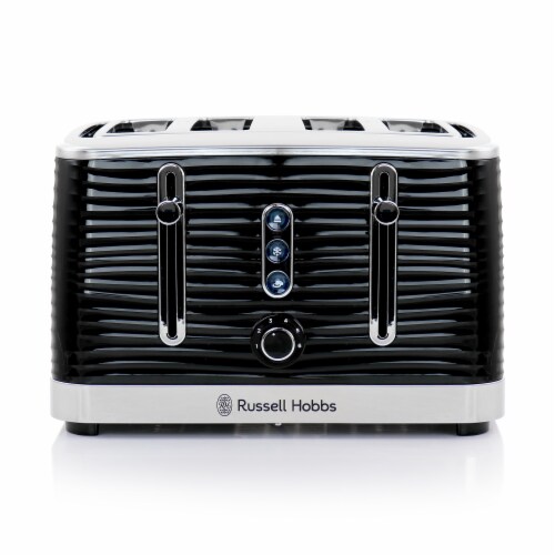 Russell Hobbs Retro Style 4 Slice Toaster in Black, One Size - Kroger Russell Hobbs Retro Style 4 Slice Toaster in Black, One Size - Kroger
