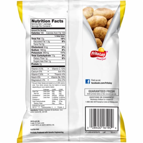 Lay's Classic Potato Chips, 1.13 oz - QFC Lay's Classic Potato Chips, 1.13 oz - QFC