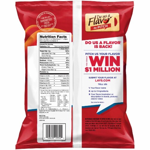 Lay's Wavy Original Potato Chips, 8 oz - Kroger Lay's Wavy Original Potato Chips, 8 oz - Kroger