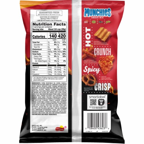 Munchies® Flamin Hot® Flavored Snack Mix 3 Oz Pick ‘n Save