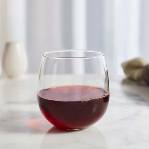 Libbey Stemless Red Wine Glasses 1675 Ounce Set Of 8 Set Of 8 Kroger