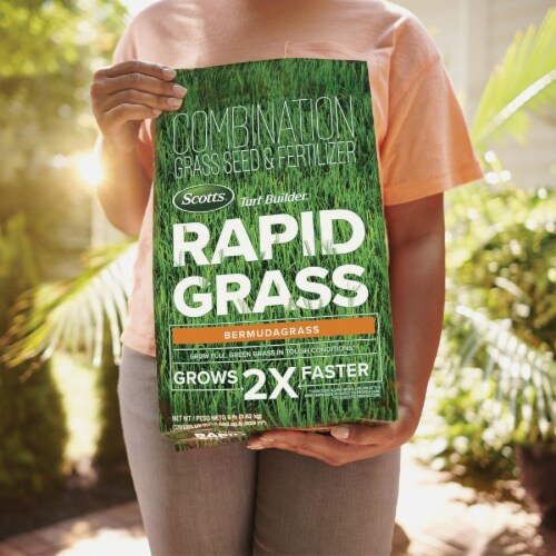Scotts Turf Builder Rapid Grass 8 Lb Bermudagrass Seed And Fertilizer Combination 1 Frys Food