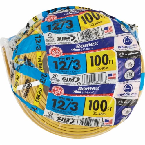 Romex 100 Ft. 12/3 Solid Purple NMW/G Electrical Wire 63947628, 1 - Kroger Romex 100 Ft. 12/3 Solid Purple NMW/G Electrical Wire 63947628, 1 - Kroger