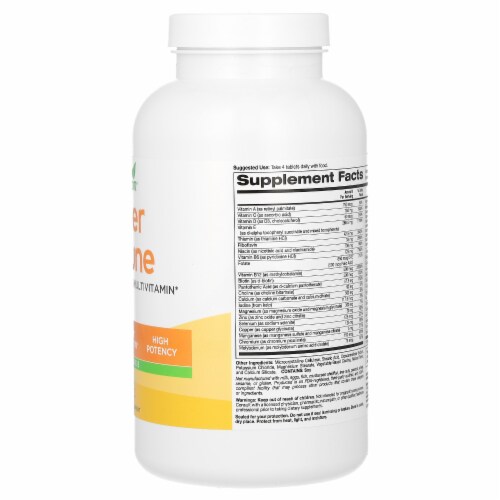 Super Nutrition Super Immune Immune Strengthening Multivitamin With Glutathione Iron Free 240