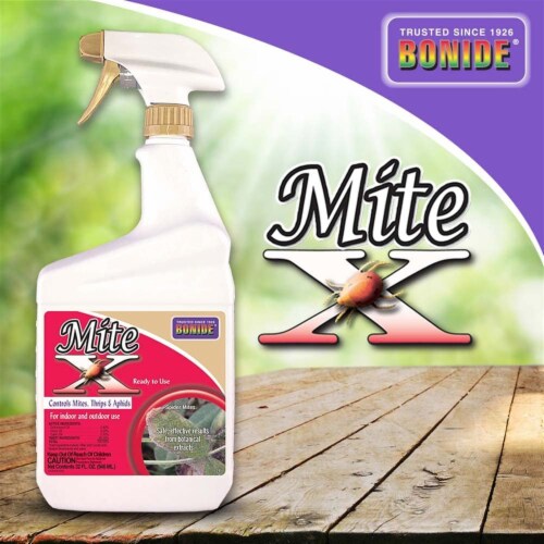 Bonide Bnd285 Mite X Ready To Use Indoor Outdoor Bug Insecticide And
