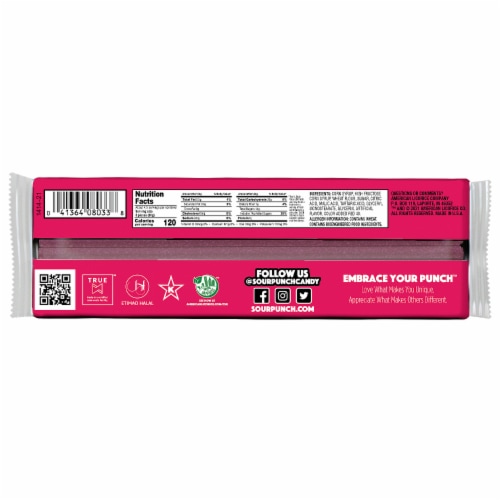 Sour Punch King Size Tray Strawberry Candy Straws, 4.5 oz - Kroger Sour Punch King Size Tray Strawberry Candy Straws, 4.5 oz - Kroger