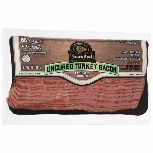 Boar’s Head Uncured Turkey Bacon, 12 oz - Fry’s Food Stores Boar’s Head Uncured Turkey Bacon, 12 oz - Fry’s Food Stores