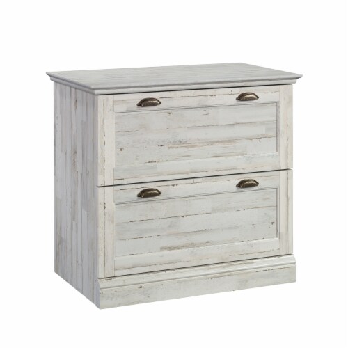 Sauder Barrister Lane 2 Drawer Lateral File Cabinet in White Plank 1 Smith s Food and Drug