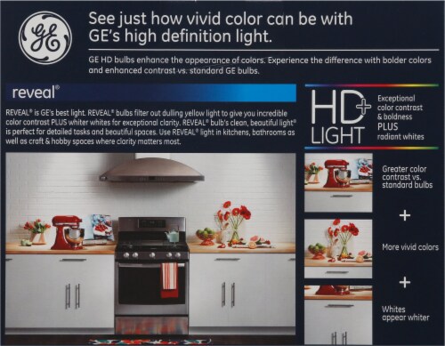 GE Reveal 65-Watt Directional Indoor Floodlight Bulbs, 2 pk - Kroger GE Reveal 65-Watt Directional Indoor Floodlight Bulbs, 2 pk - Kroger