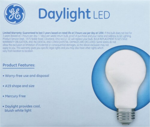 GE Daylight LED Classic Light Bulb, 2 ct - Harris Teeter GE Daylight LED Classic Light Bulb, 2 ct - Harris Teeter