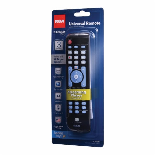 RCA RCRN03BEV 3-Device Universal Remote, 1 - QFC RCA RCRN03BEV 3-Device Universal Remote, 1 - QFC
