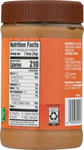 Peter Pan Natural Honey Roast Creamy Peanut Butter, 16.3 oz - Foods Co. Peter Pan Natural Honey Roast Creamy Peanut Butter, 16.3 oz - Foods Co.