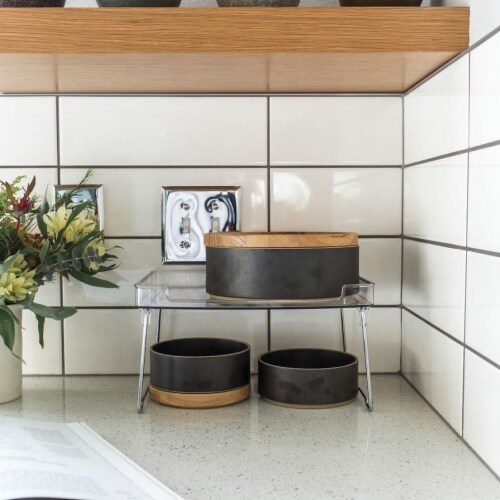 Clear Stackable Shelf 1 Qfc
