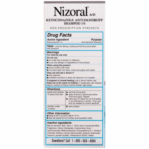Nizoral A D Anti Dandruff Shampoo 4 fl oz Metro Market