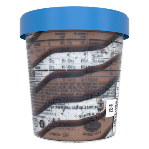 Blue Bunny Twist Cookies And Cream Frozen Dessert 1 Pint Frys Food