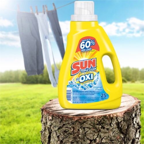 Sun Plus Oix Original Fresh Liquid Laundry Detergent, 45.4 fl oz ... Sun Plus Oix Original Fresh Liquid Laundry Detergent, 45.4 fl oz ...