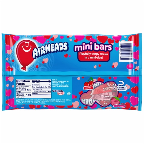 Airheads Assorted Flavors Mini Bars Candy Valentine, 30 ct - Kroger Airheads Assorted Flavors Mini Bars Candy Valentine, 30 ct - Kroger