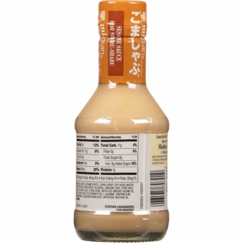 Mizkan Goma Shabu Sesame Sauce, 8.4 fl oz - Kroger Mizkan Goma Shabu Sesame Sauce, 8.4 fl oz - Kroger
