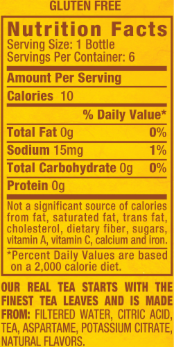 Diet Snapple Lemon Iced Tea Drinks, 6 bottles / 16 fl oz - Pick ‘n Save Diet Snapple Lemon Iced Tea Drinks, 6 bottles / 16 fl oz - Pick ‘n Save