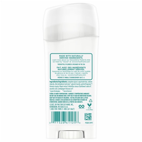 Tom's of Maine Women's Deodorant Stick Fresh Apricot Long-Lasting ... Tom's of Maine Women's Deodorant Stick Fresh Apricot Long-Lasting ...