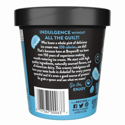 Breyers Delights Cookies And Cream Low Fat Ice Cream 1 Pt Ralphs