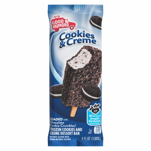 Good Humor Cookies And Cream Frozen Dessert Bar 6 Ct Kroger