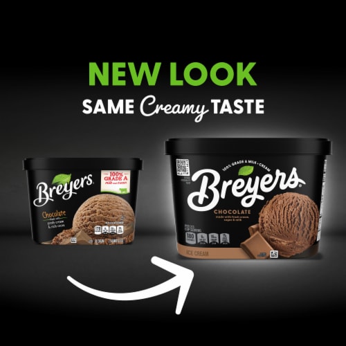 Breyers Chocolate Ice Cream Tub 48 Oz Smiths Food And Drug