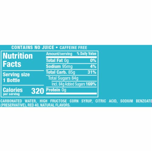 Crush® Sparkling Fruit Punch Soda 20 Fl Oz Frys Food Stores