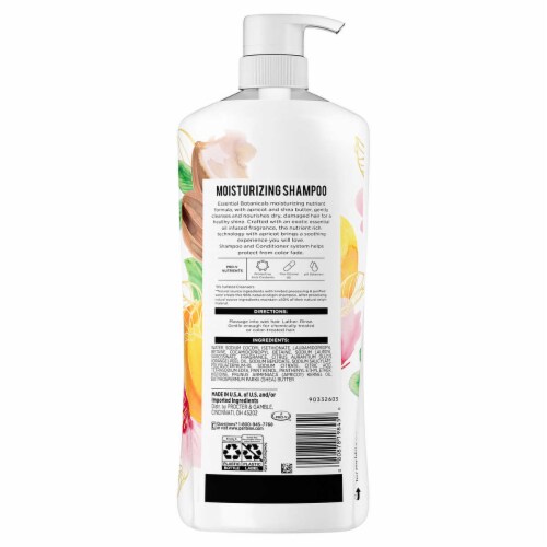 Pantene Essential Botanicals Shampoo Apricot And Shea Butter 38 2 Fl Oz