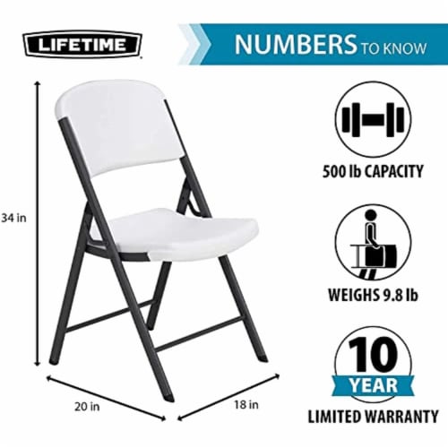 Lifetime plastic folding chairs store