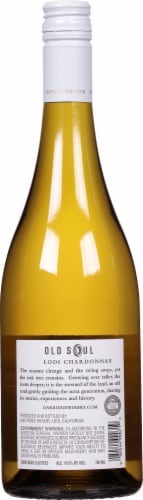 Old Soul 2016 Chardonnay California White Wine Bottle 750 Ml Qfc