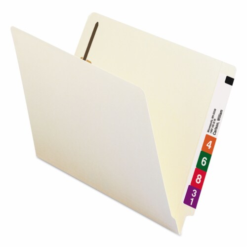 Smead Reinforced End Tab Pocket Folder Fastener Straight Cut Letter ... Smead Reinforced End Tab Pocket Folder Fastener Straight Cut Letter ...