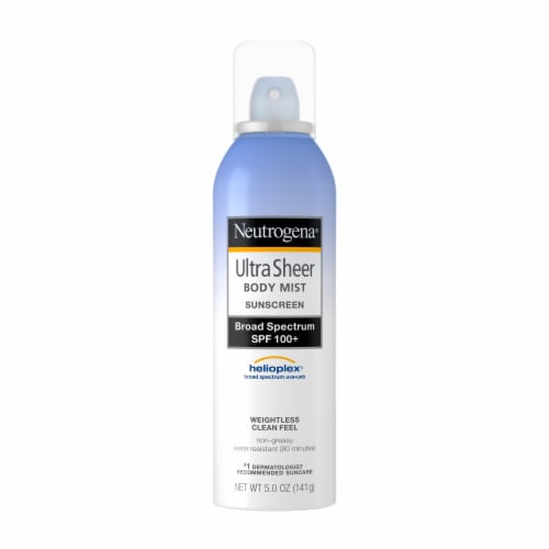Neutrogena ultra sheer body mist sunscreen spray spf 100 store