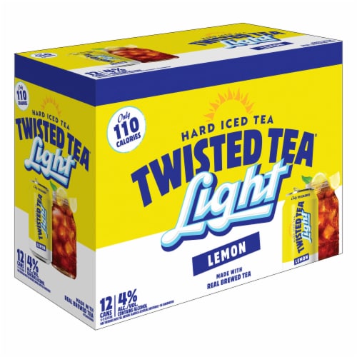 Twisted Tea Light Hard Iced Tea, 12 cans / 12 fl oz - Fry’s Food Stores Twisted Tea Light Hard Iced Tea, 12 cans / 12 fl oz - Fry’s Food Stores