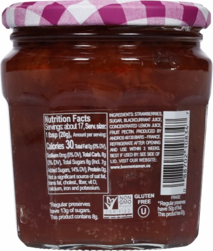 Bonne Maman® Strawberry Fruit Spread, 11.8 oz - QFC Bonne Maman® Strawberry Fruit Spread, 11.8 oz - QFC