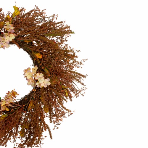 Northlight 32 Brown Fall Grass Autumn Harvest Artificial Wreath Unlit 1 Kroger