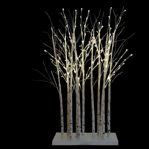 Northlight 4' LED Lighted White Birch Twig Tree Cluster Outdoor ... Northlight 4' LED Lighted White Birch Twig Tree Cluster Outdoor ...