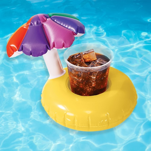 Northlight 10.75 Inflatable Parasol Swimming Pool Floating Drink Holder 11 each King Soopers