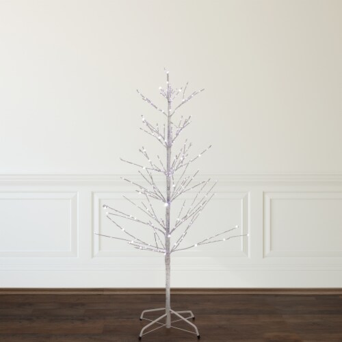 Northlight 4' LED Lighted White Birch Christmas Twig Tree - Pure White ... Northlight 4' LED Lighted White Birch Christmas Twig Tree - Pure White ...