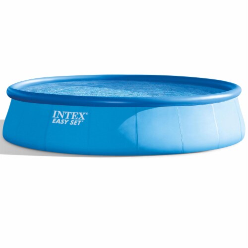 Intex 18' x 48 Inflatable Above Ground Swimming Pool with 7 Chlorine ... Intex 18' x 48 Inflatable Above Ground Swimming Pool with 7 Chlorine ...
